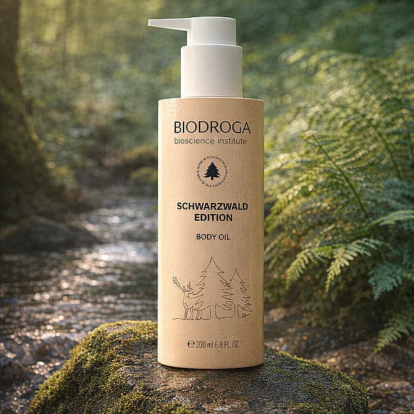 BIODROGA Bioscience Schwarzwald Body Oil gegen trockene Haut