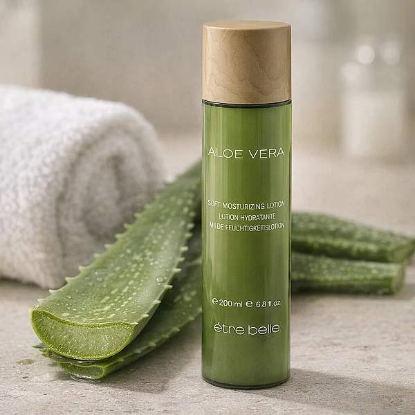 être belle Aloe Vera Milde Feuchtigkeitslotion für trockene Haut